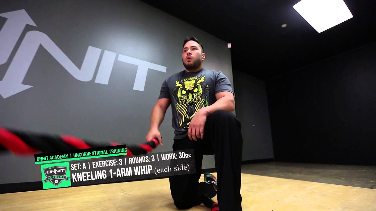 Battle Rope Warrior Fury Workout - YouTube