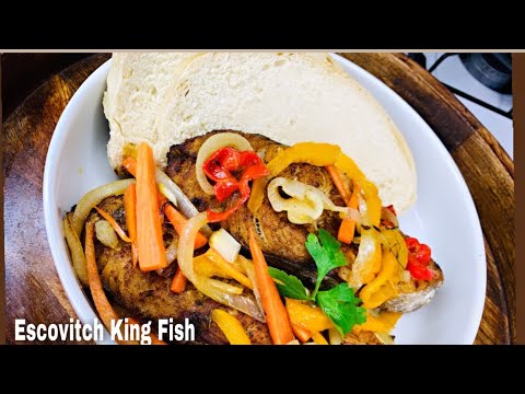 Simple Escovitch king Fish - YouTube