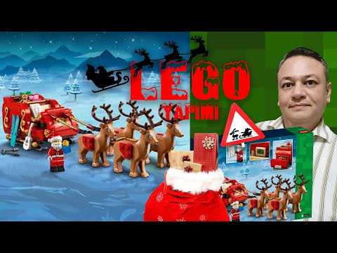 LEGO Yapımı | Noel Baba’nın Kızağı ile Yılbaşı Hissi