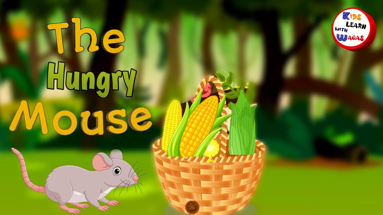 The Hungry Mouse story in Urdu with English Subtitle | By Waqas | Fairy ...