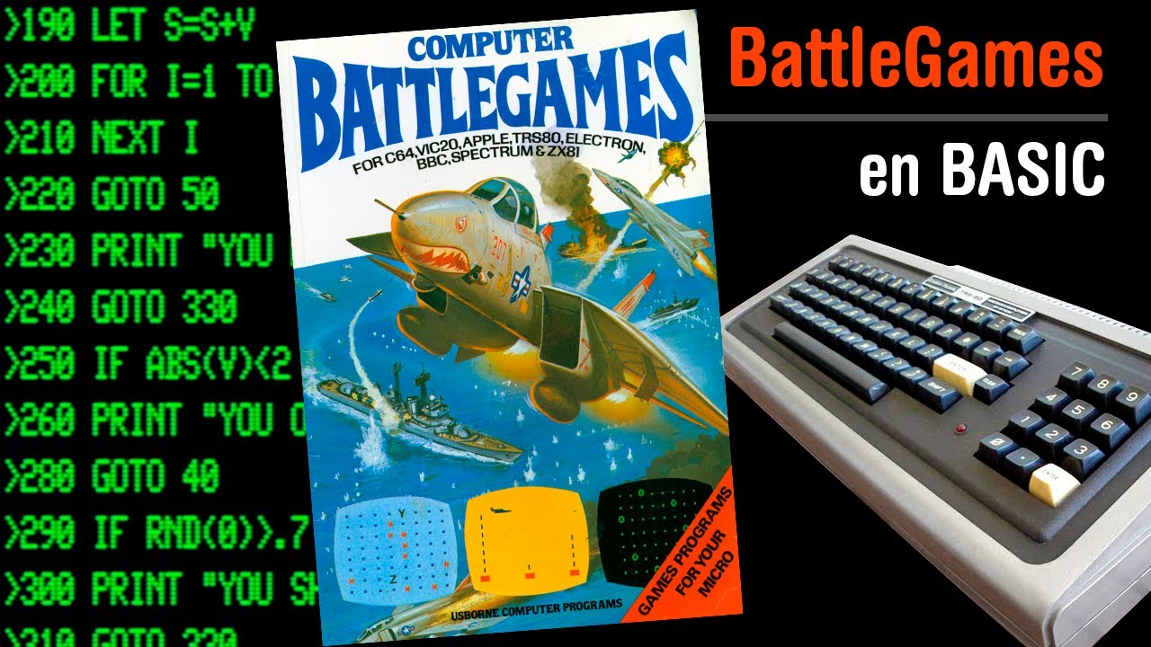 BASIC Computer BattleGames (TRS-80) - YouTube