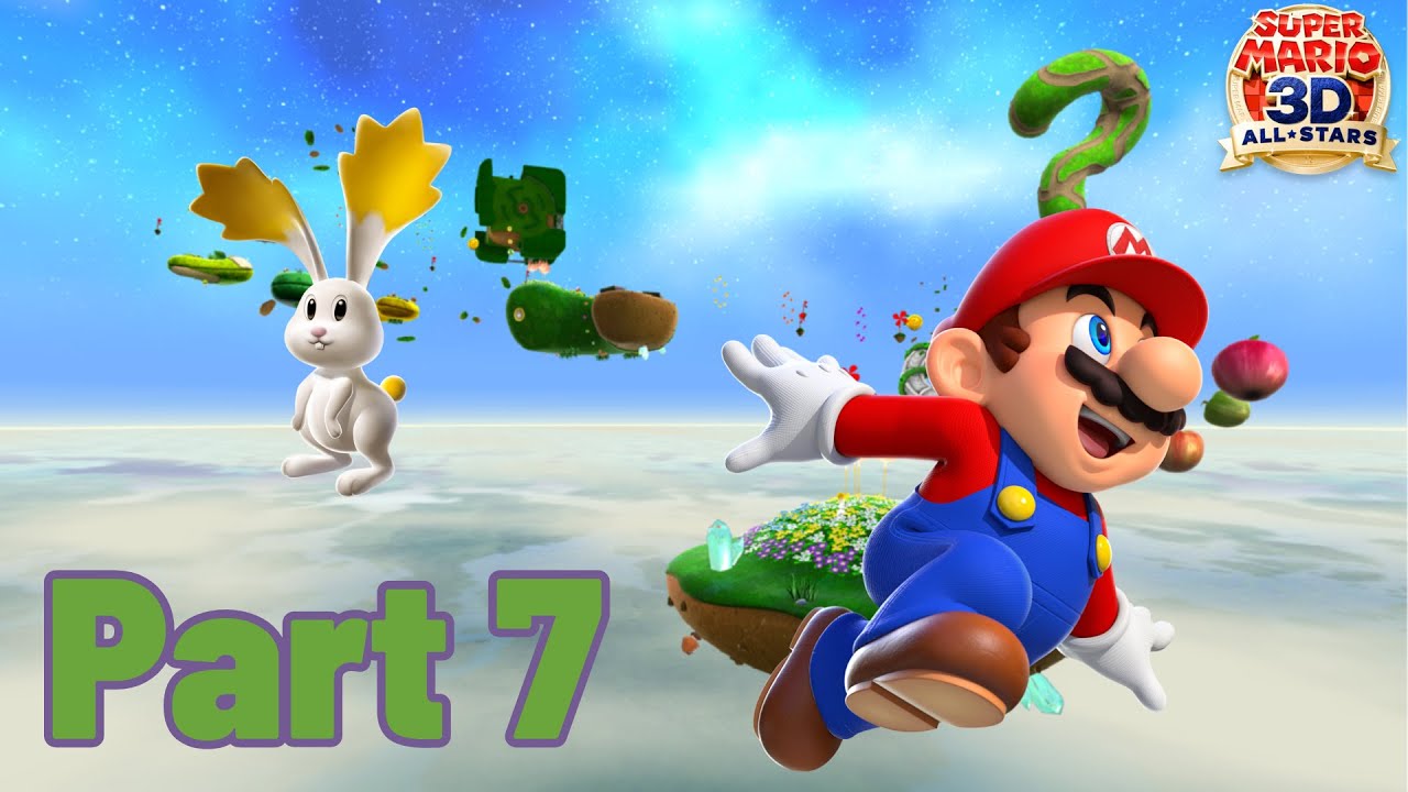 [58] Super Mario Galaxy Gameplay Pt.7 - Gusty Garden Galaxy! (Super ...