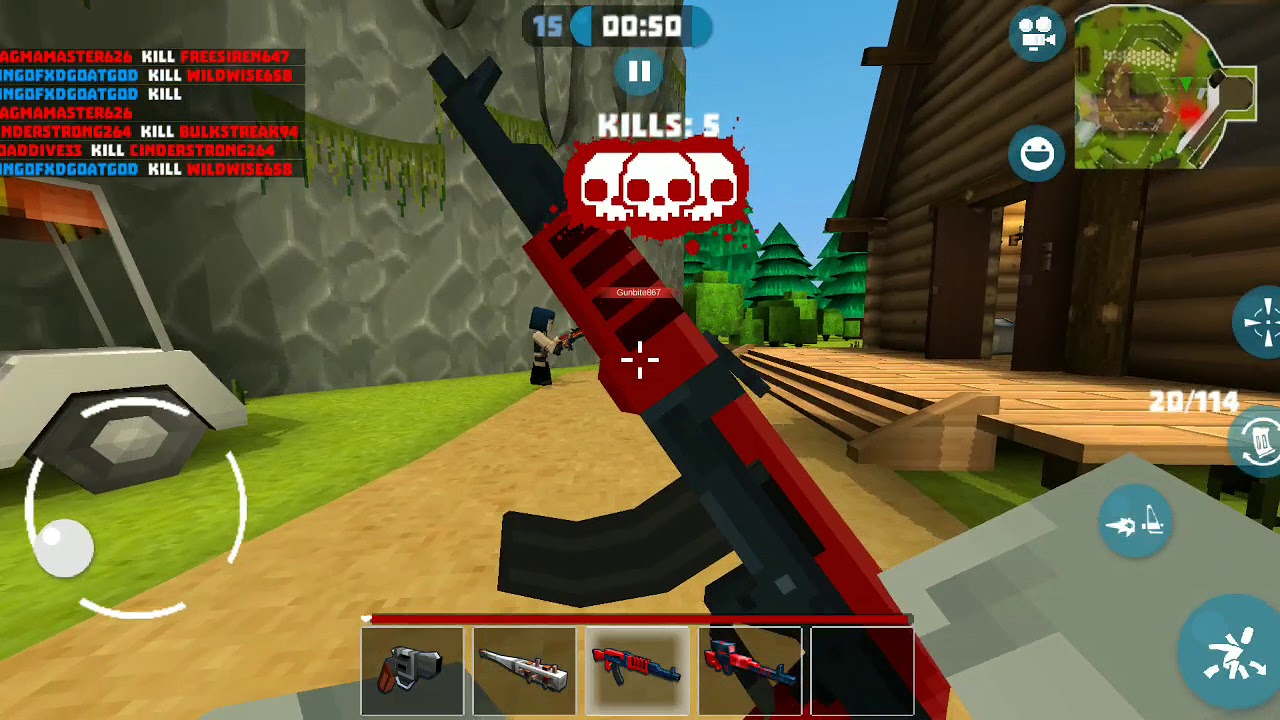 Mad gunz game play 21 kills - YouTube