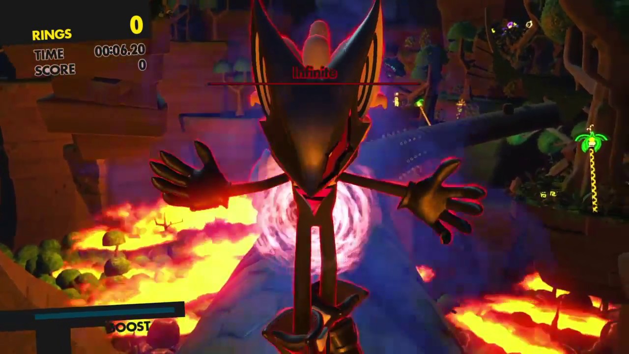 SONIC FORCES_Infinite boss fight #1 - YouTube