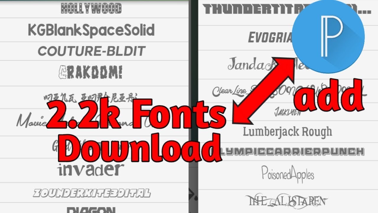 2.2k Font Download | Add Pixel Leb How To Make Font Add Pixel Leb - YouTube