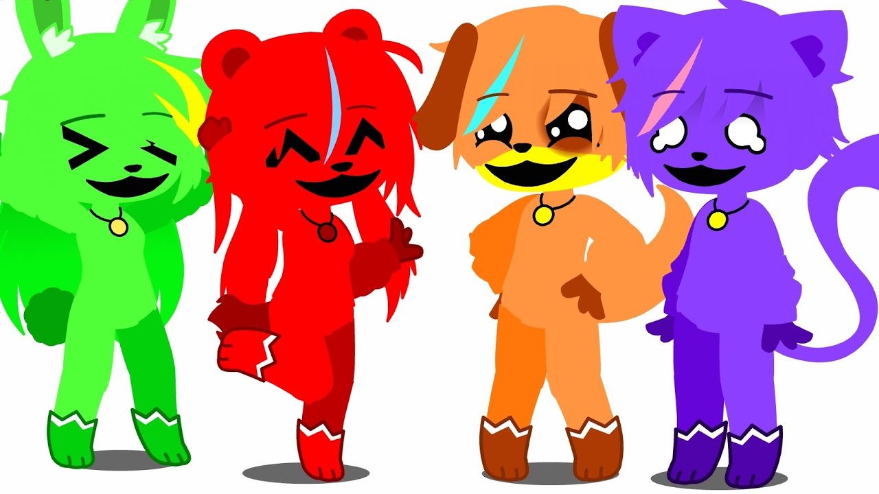Smiling critters bffs! ft.Smiling critters [!!!NOT A SHIP!!!] - YouTube