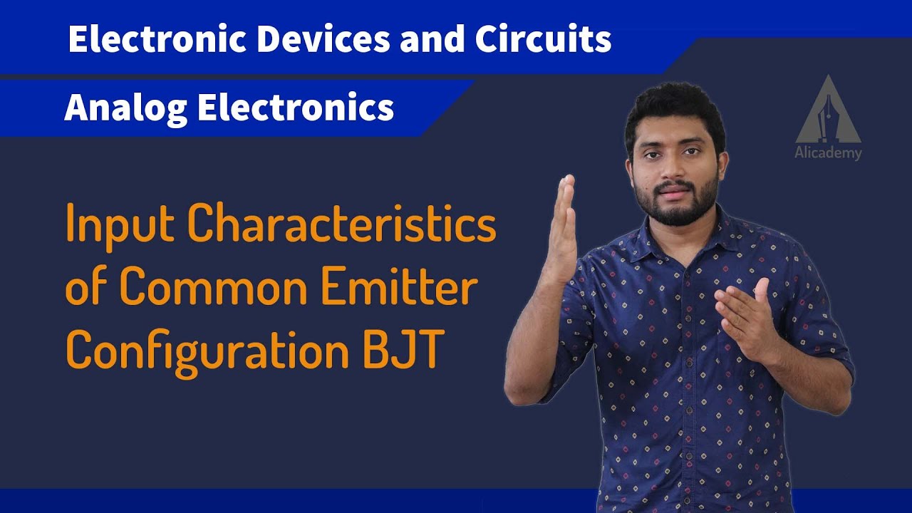 Input Characteristics of a CE Configuration BJT | Analog Electronics ...