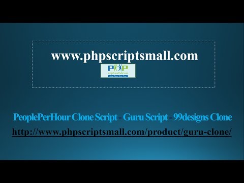 PeoplePerHour Clone Script - 99designs Clone Script - Guru Clone Script