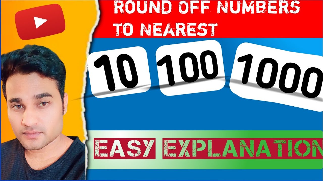 Rounding Off Numbers To Nearest 10 100 100 | Maths Matrix - YouTube