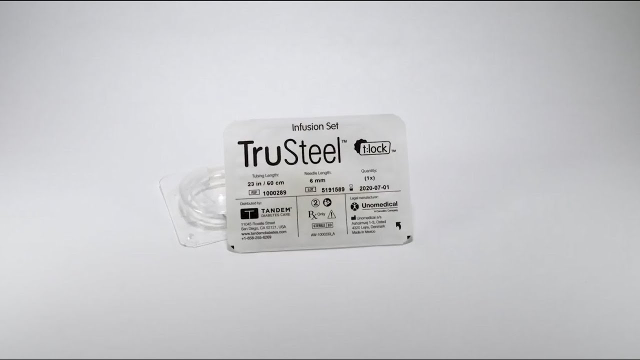 Cómo Insertar un nuevo Set de Infusión TruSteel™ - YouTube