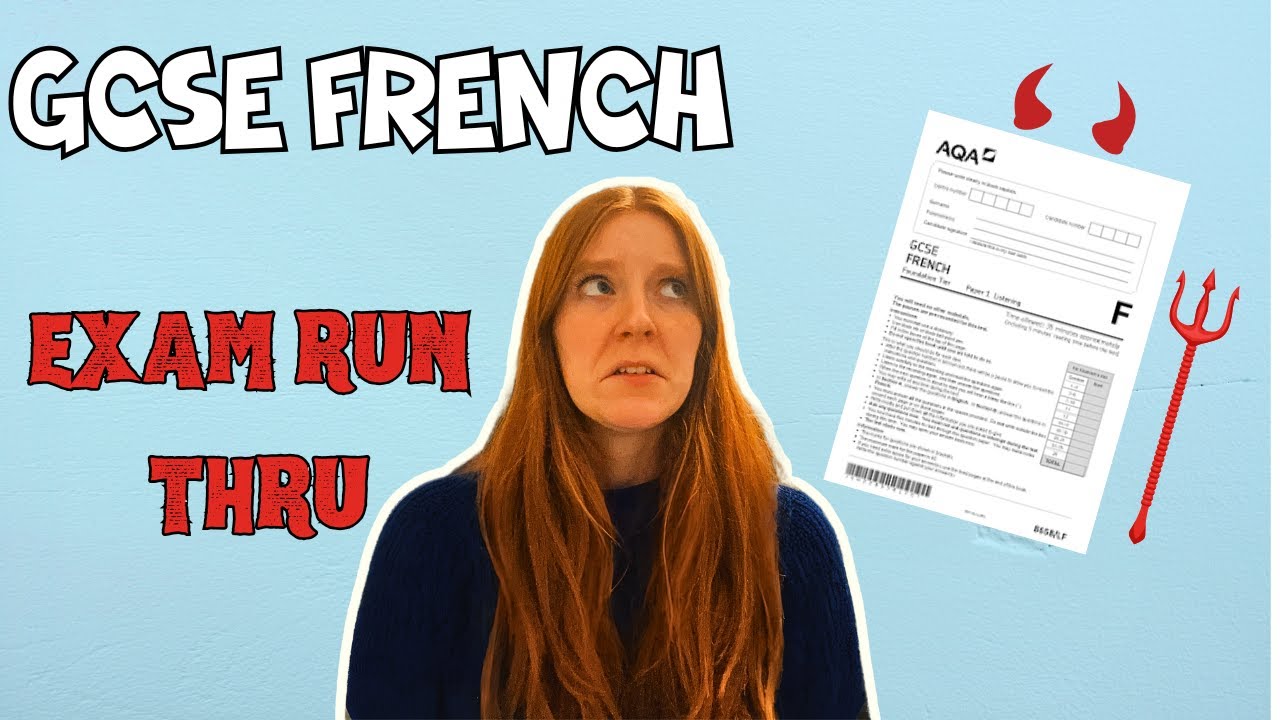 AQA GCSE French - Writing Paper Walkthrough (by a grade 9 student ...