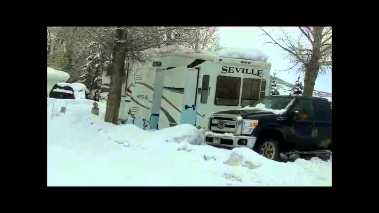 Spending an Entire Winter in an RV in the Rocky Mountains - YouTube