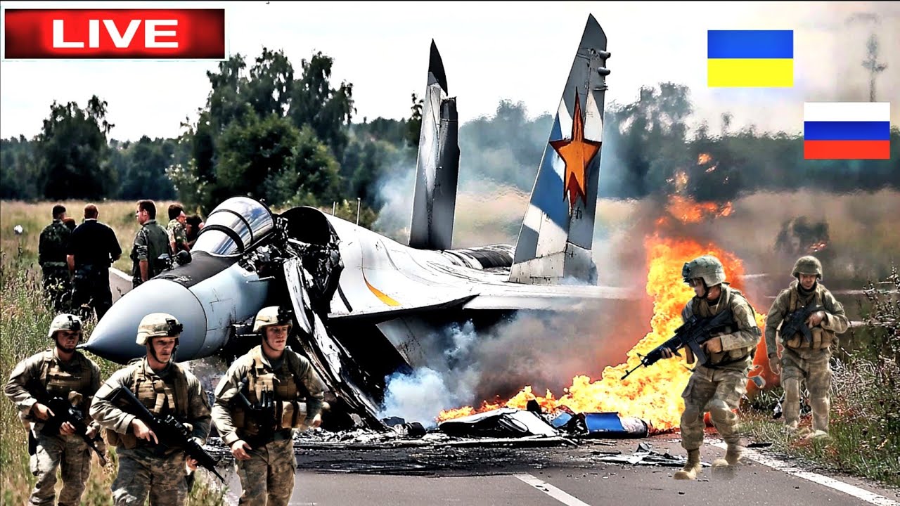 12 MINUTES AGO! The first F-16 shot down 20 Russian SU-34s in a row in ...