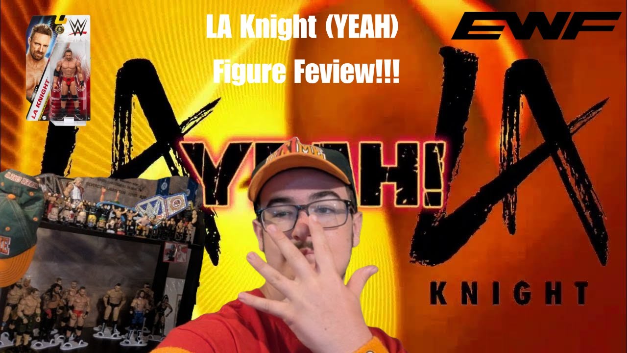 LA Knight (YEAH) Figure Review - YouTube