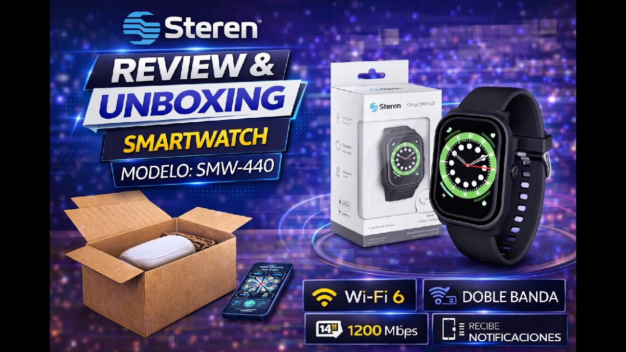 🌐 SMW-440 De los SmartWatchs que #steren ⌚ tiene por menos de $500 💰 ...