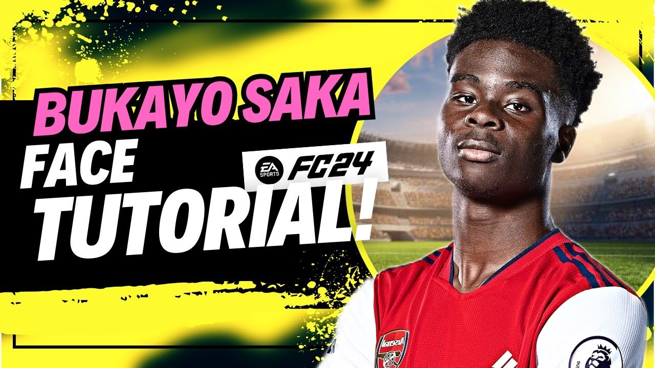 EA FC24 How to create BUKAYO SAKA - YouTube