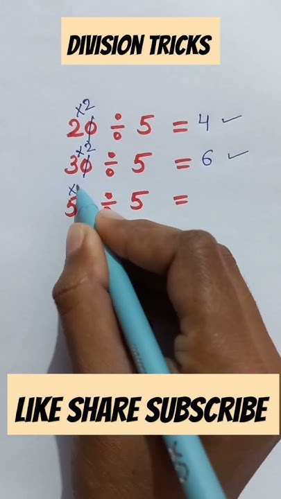 Division Hacks 😧 How to solve division? #maths #mathstricks #youtubeshorts #division #shorts ...