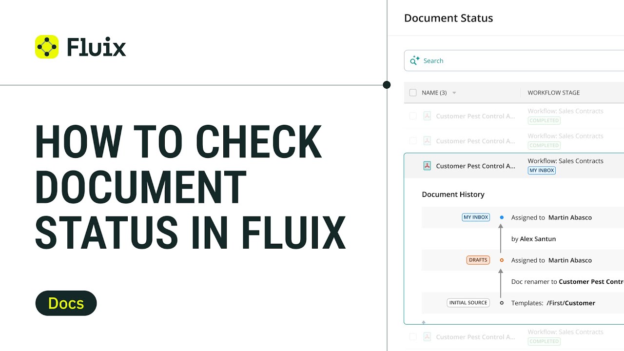 1 13 How To Check Document Status In Fluix YouTube 1 13 How To Check Document Status In Fluix YouTube