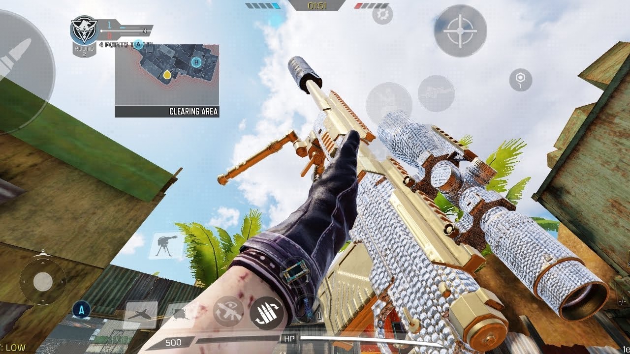 8 Minutes of CODM SnD Sniper in 10k+ legendary lobby - YouTube