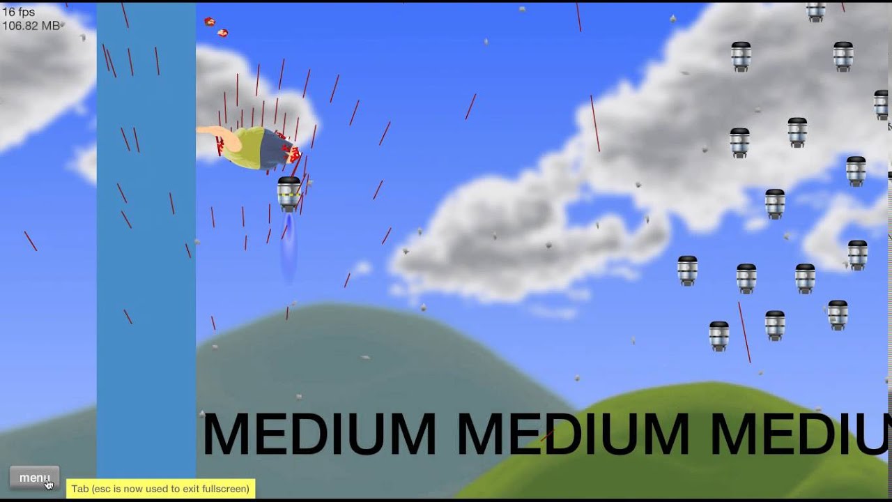 happy wheels doing random crap - YouTube