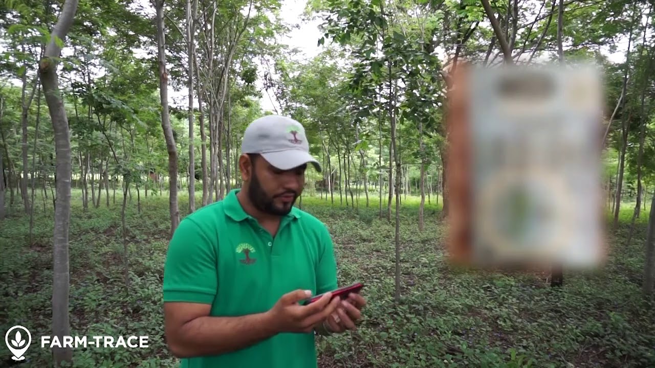 How to register a farmer in FARM-TRACE mobile - YouTube