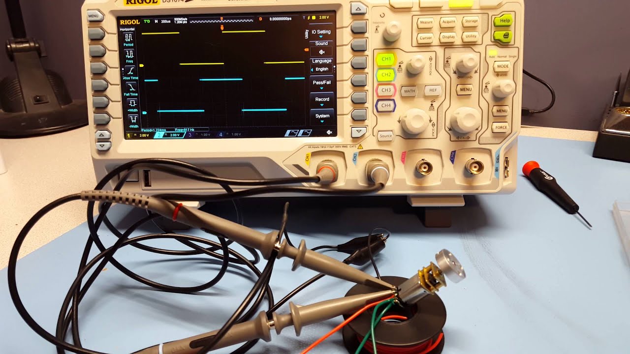 Prosthetic hand motor testing - YouTube
