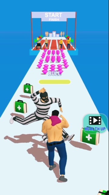 Healthy Runner Man Game! Low to high performance of man Best Gameplay ...