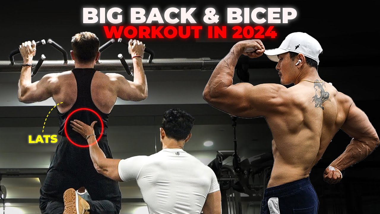 FULL BACK & BICEP Workout for MUSCLE BUILDING in 2024 |बैक एंड बाइसेप ...