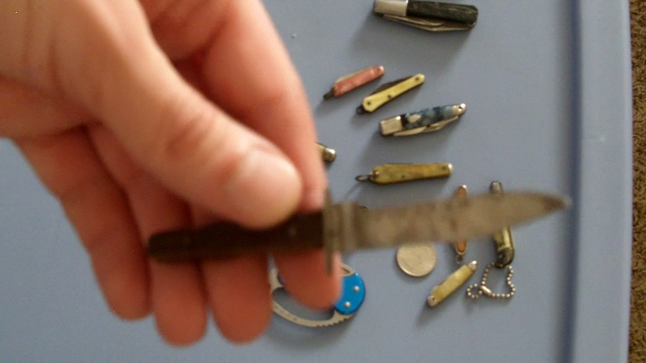 Collection of Mini knives, Tiny Knives, Small Knives ,little knives ...