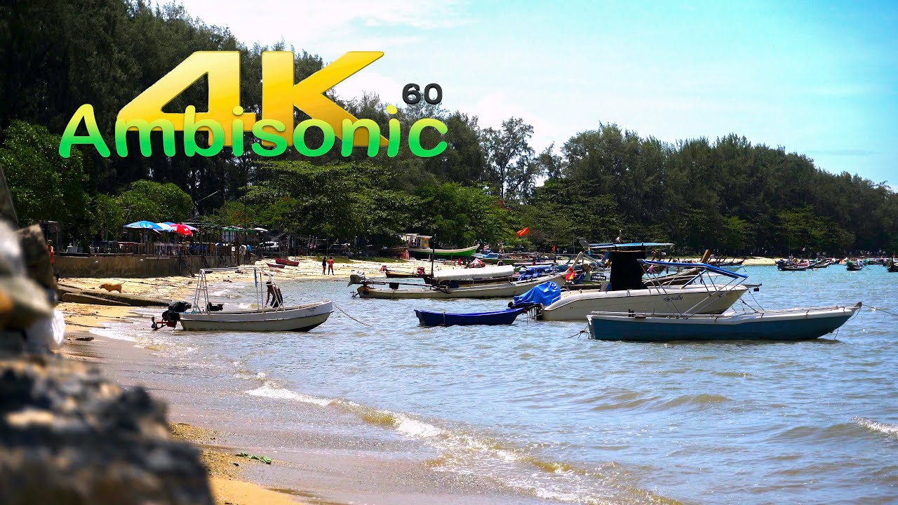4k Tropical Beach And Sea 👉🏾 4k HDR Tropical Beach [Ambisonic 4K60 UHD ...