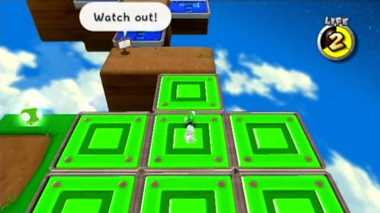 SMG2 - Sky Station Galaxy - Storming the Sky Fleet - YouTube