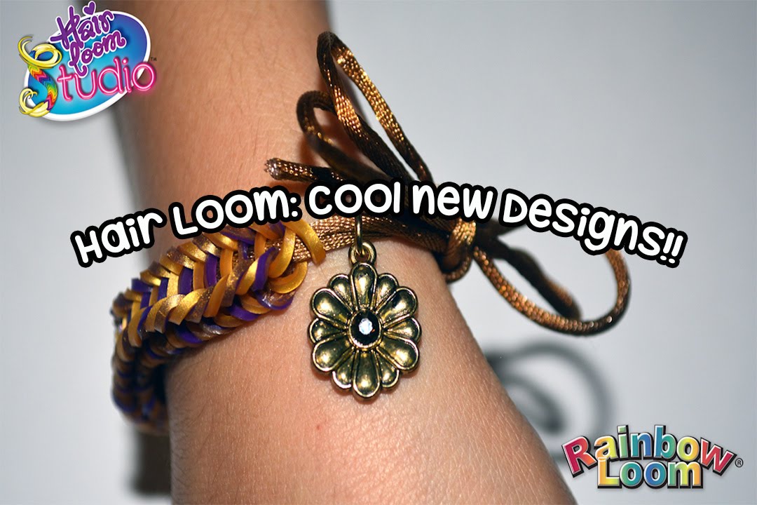 Hair Loom™: Use Hair Loom to make Stylish Bracelets! - YouTube
