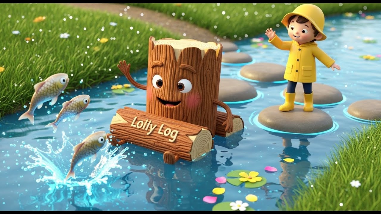 Lolly Log Rolls in the Fog | Best Nursery Rhymes and Kids Songs ...