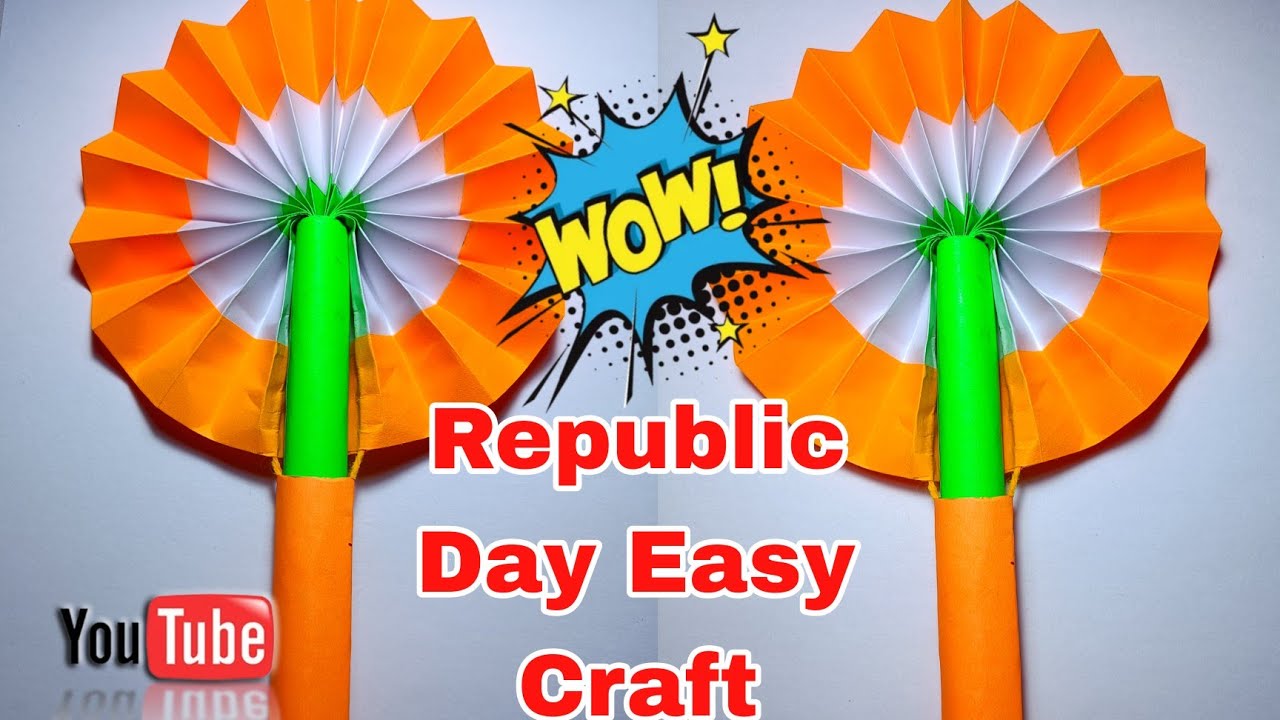 Republic Day Easy Craft Idea। Easy Paper Craft। - YouTube