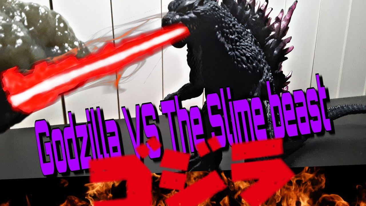 godzilla vs slime monster - YouTube