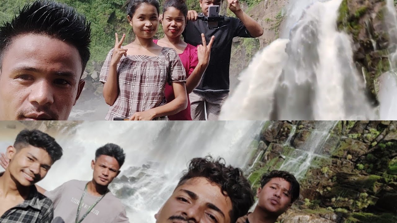 chalang chimadare water fall😯meghalaya || new vlog || pilpilevlogger ...