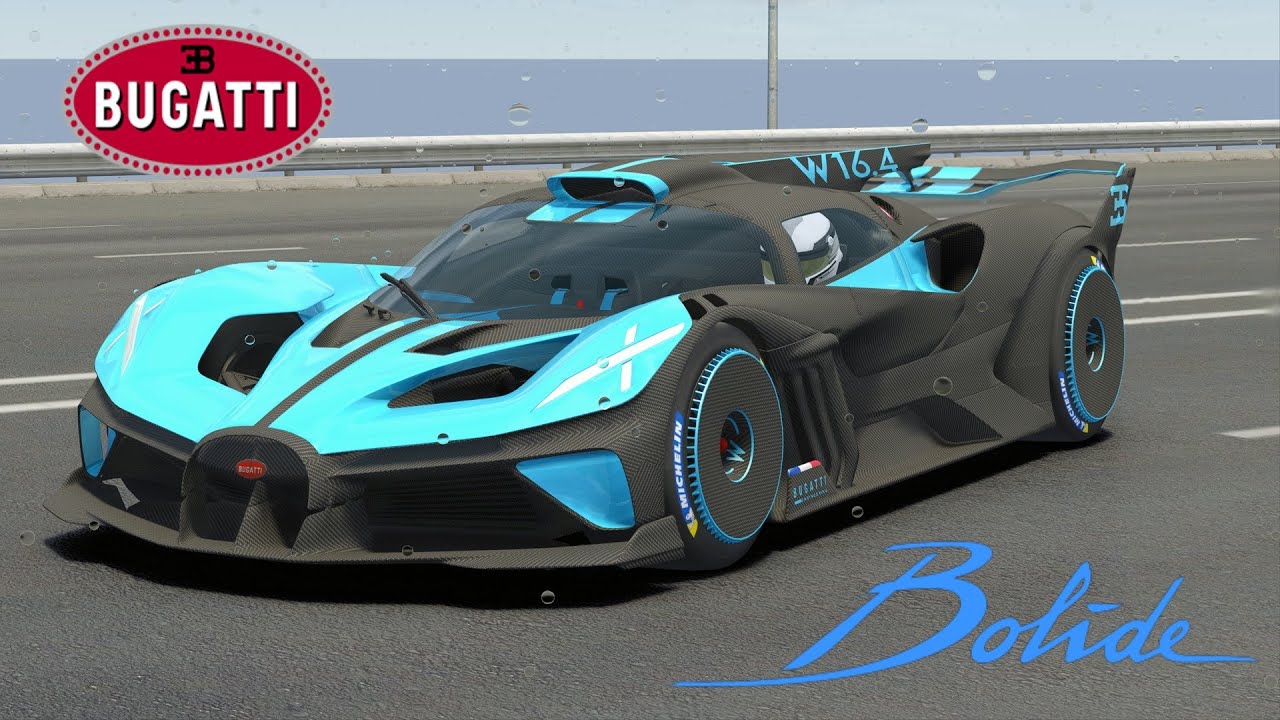 2024 Bugatti Bolide Top Speed Run l Assetto Corsa - YouTube