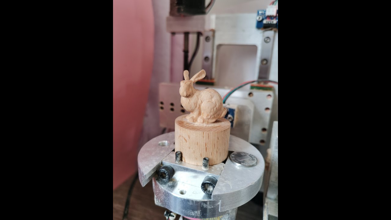 5 Axis CNC Machined rabbit 2021 - YouTube
