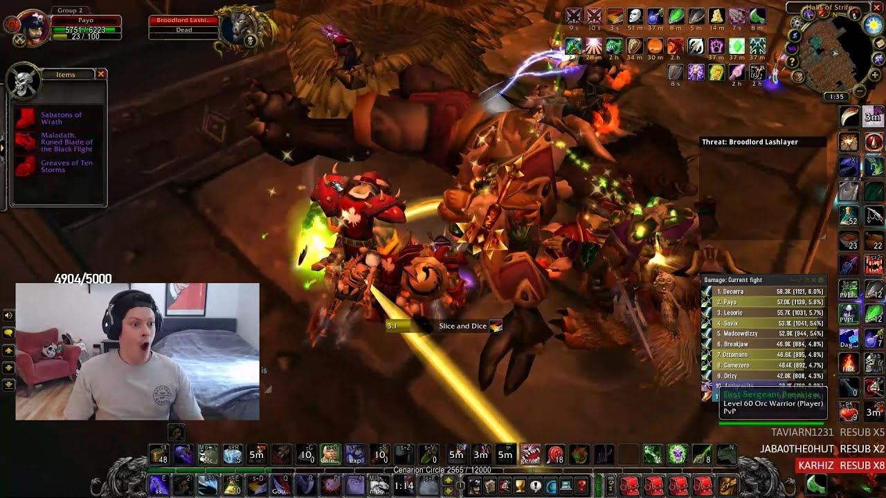 Payo - Maladath, Runed Blade of the Black Flight - WoW Classic Day 328 ...
