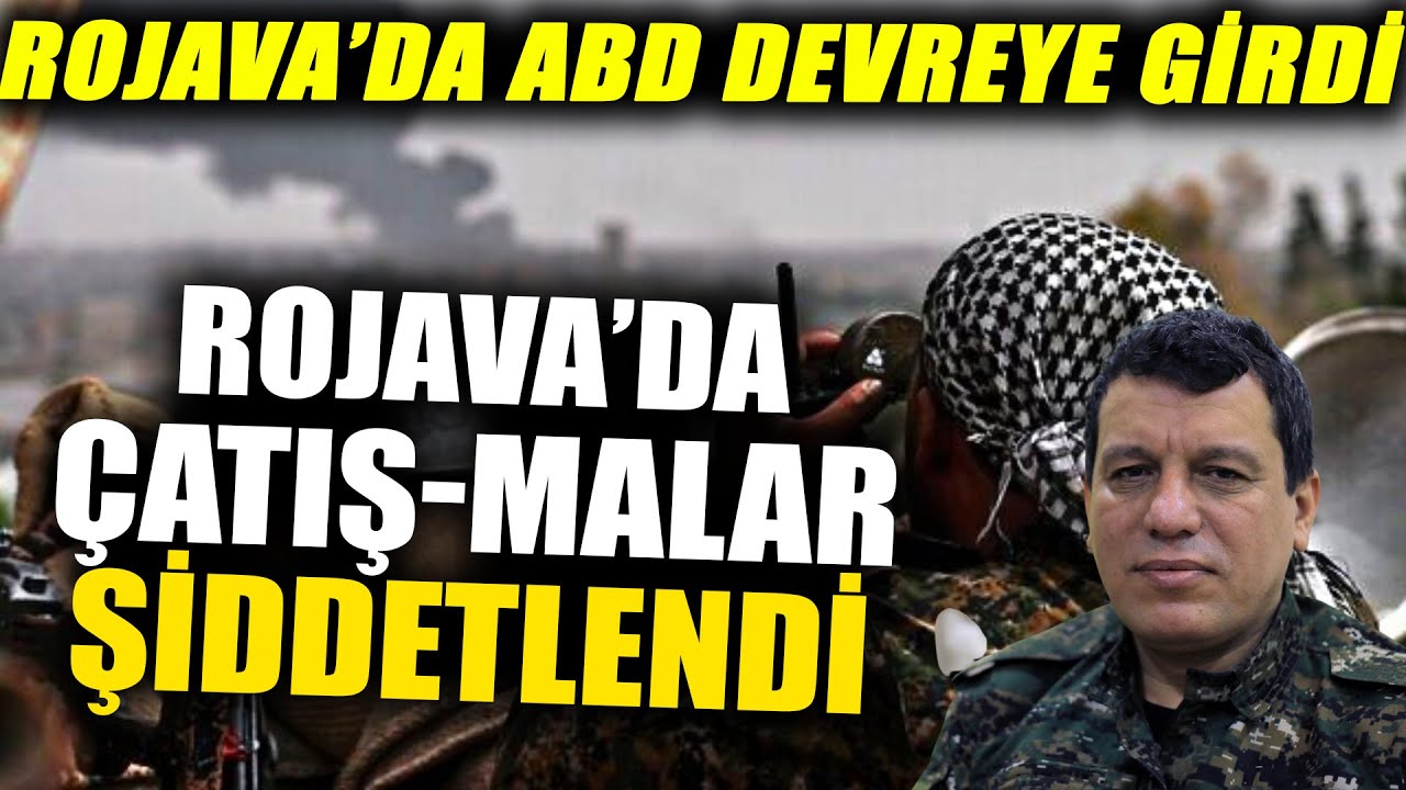 Rojava'da ABD Devreye Girdi Havadan Rojava'da Son Durum - YouTube