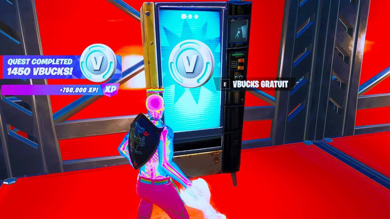 Cette MAP DONNE des V-BUCKS GRATUITEMENT ! (Avoir des vbucks gratuit ...
