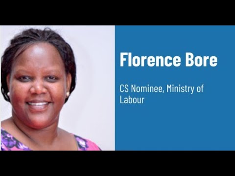 LIVE: MPs grill Florence Bore for CS for Labour and social protection ...