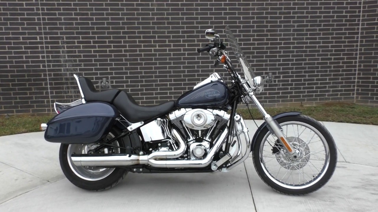 067079 2009 Harley Davidson Softail Custom FXSTC - YouTube