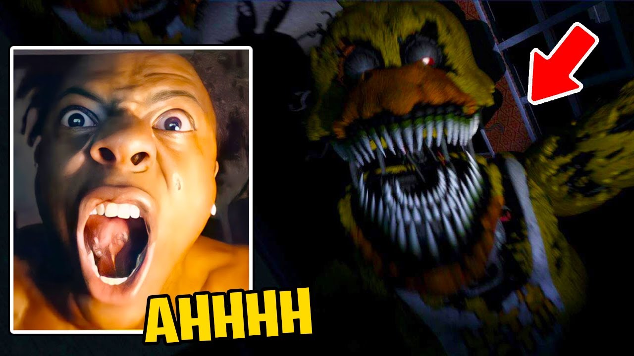 iShowSpeed ALMOST Pulled his MEAT again Playing Five Nights at Freddy's ...