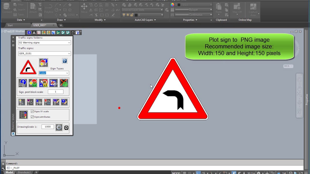 SERI Traffic Signs & Earth (Create New Sign Block) - YouTube