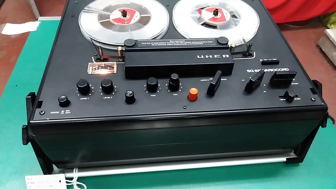 Uher SG-520 serie 2801-14959 - YouTube