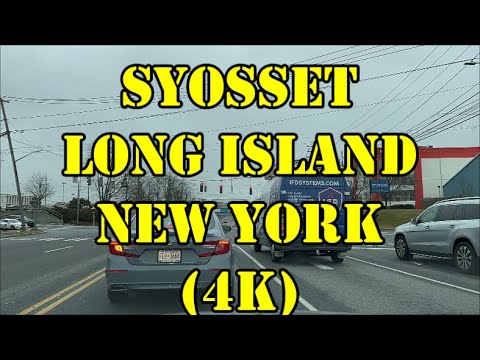NEW YORK 👍💖| SYOSSET | LONG ISLAND | DRIVING CINEMATIC VIEW | REVIEW BY ...