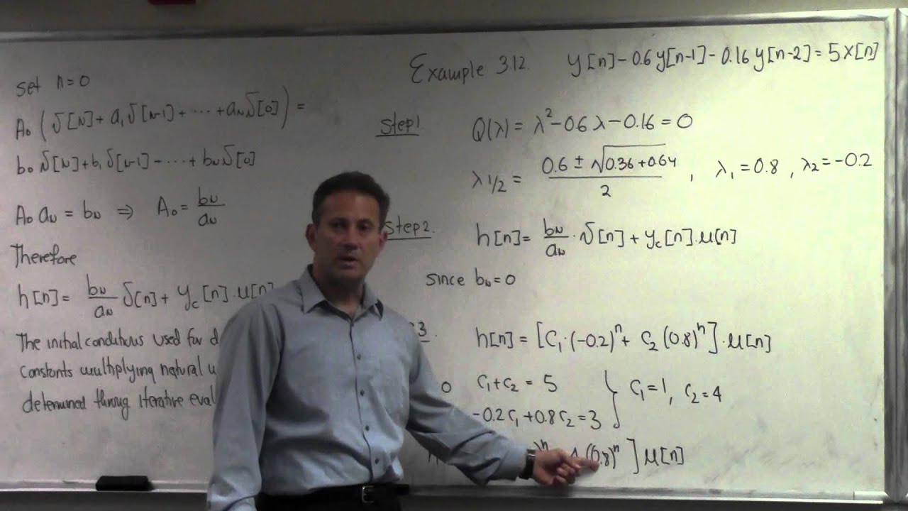 Linear Systems - Lecture 10 - YouTube