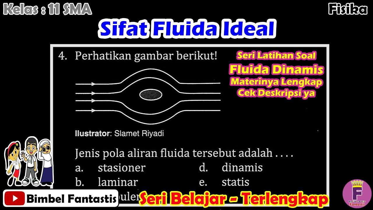 Sifat Fluida Ideal dan Sejati - Fluida Dinamis || Seri Belajar || No 4 ...