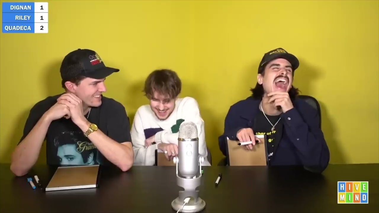 quadeca makes everyone crack with 1 word... - YouTube